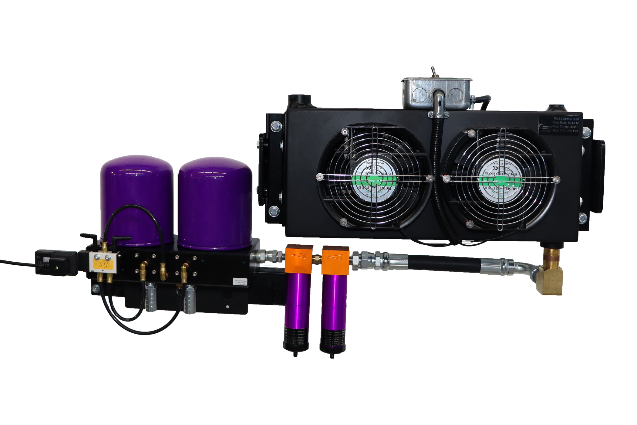Tsunami Pure 5 High Temp Regenerative Air Dryer System | 15 CFM ...