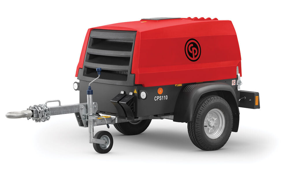 Chicago Pneumatic CPS 110 KD 8 T4F Diesel Portable Air Compressor, Kub ...