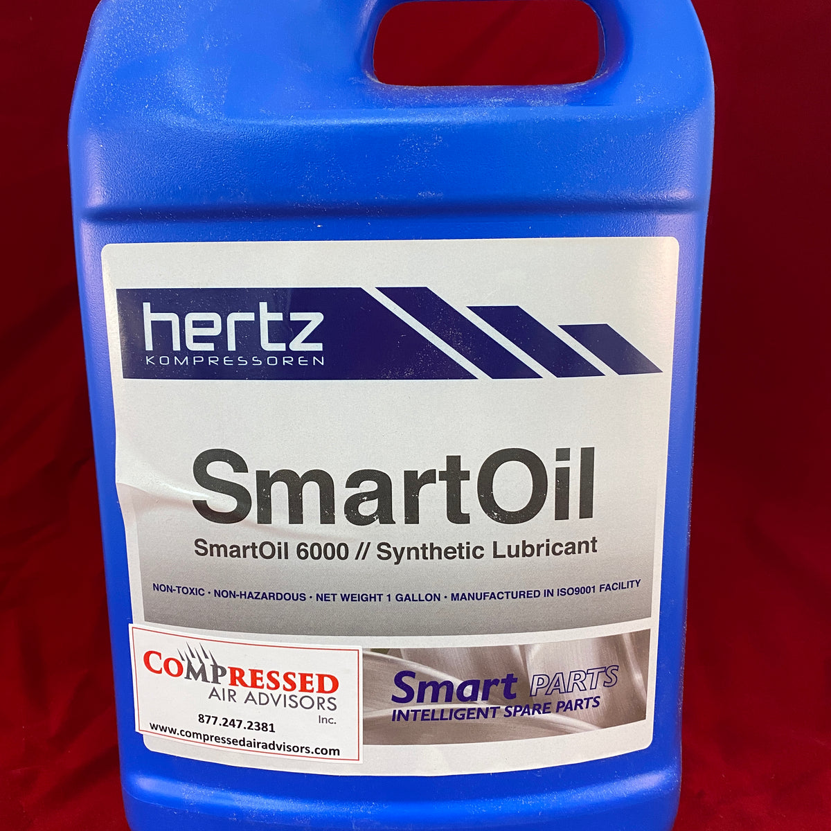 Hertz - Smart Oil 6000 Synthetic 8,000 Hour Compressor Oil - 1 Gallon ...