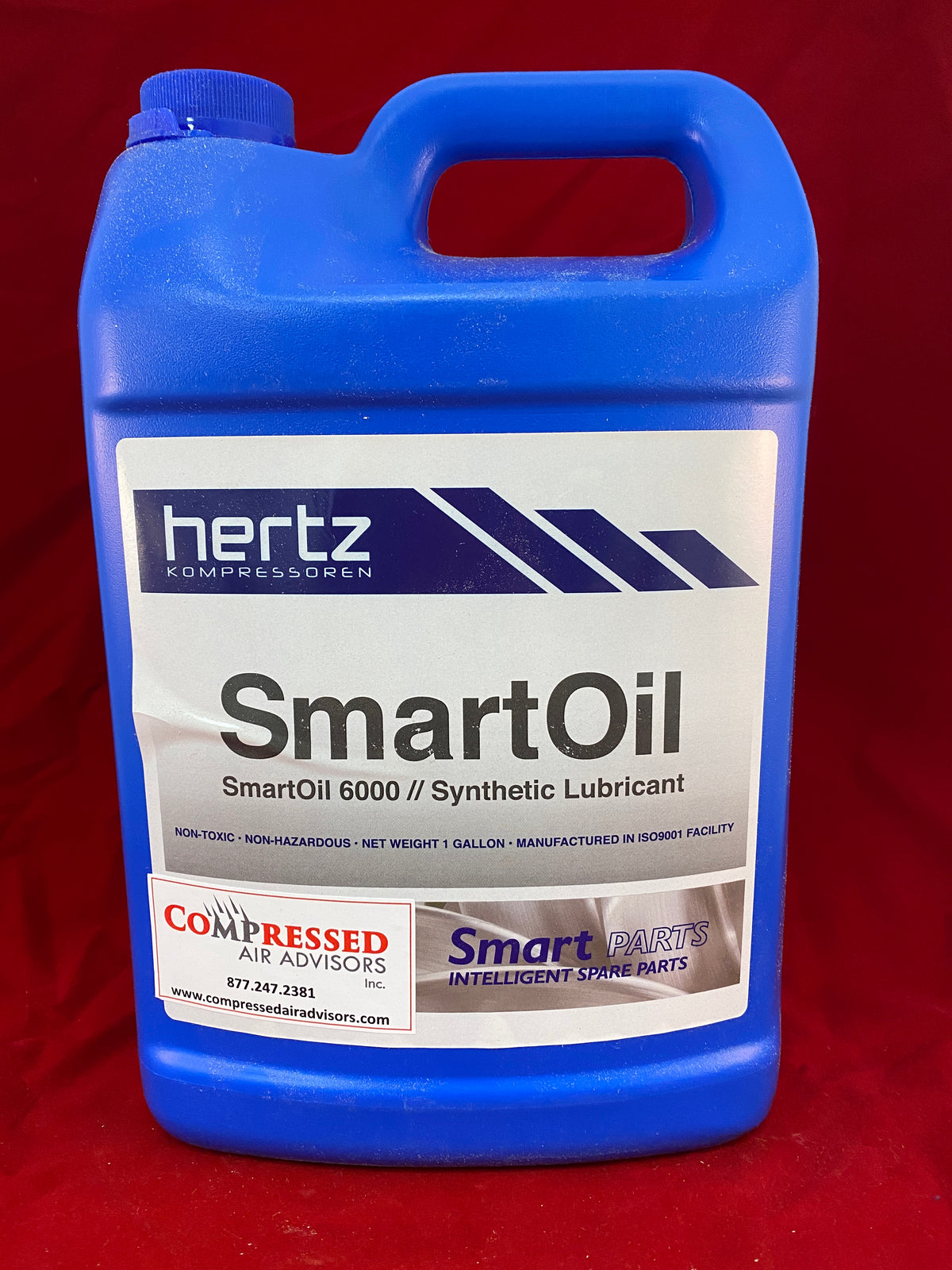 Hertz - Smart Oil 6000 Synthetic 8,000 Hour Compressor Oil - 1 Gallon ...