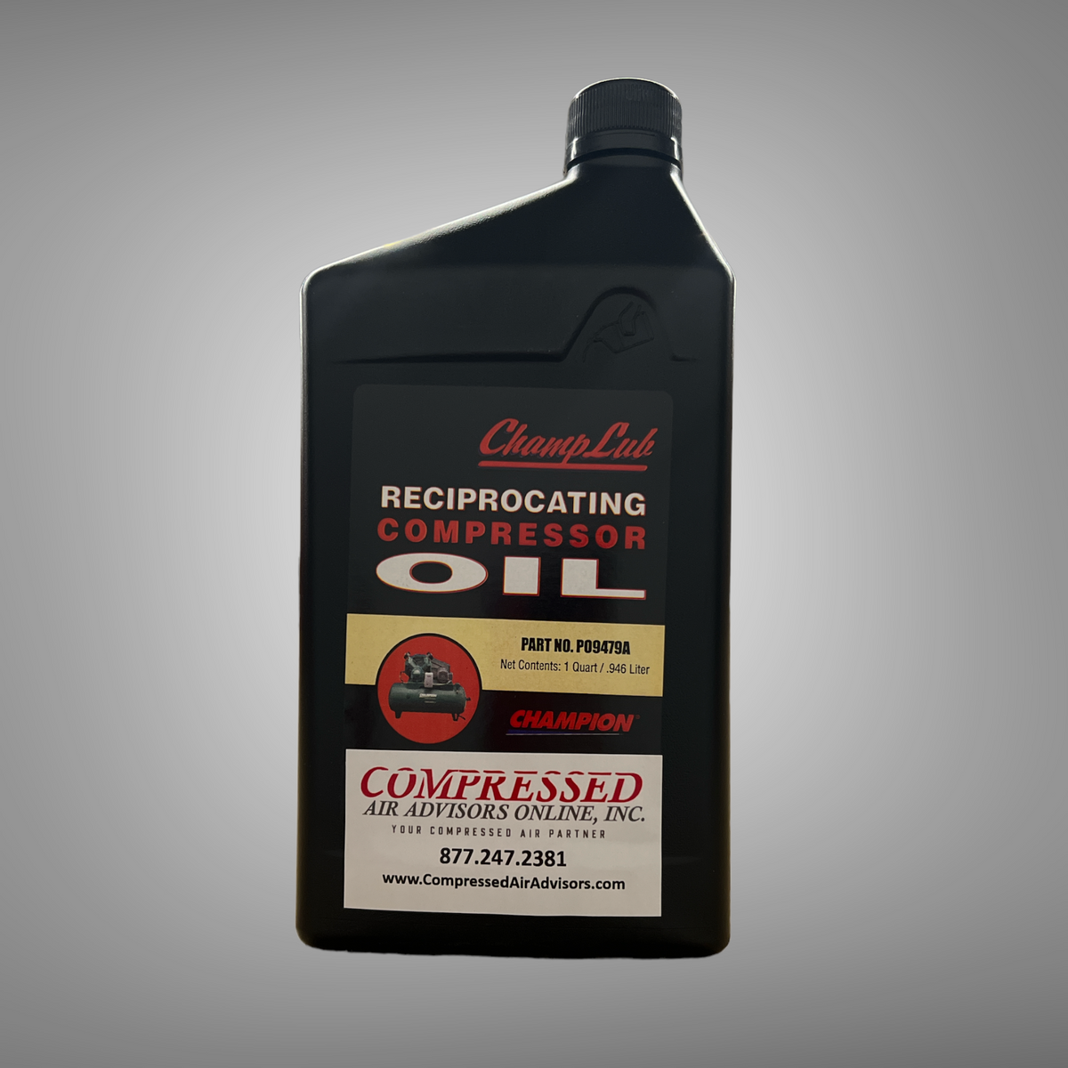 Champion P09479A Champ Lub Reciprocating Air Compressor Oil - 1 Quart ...