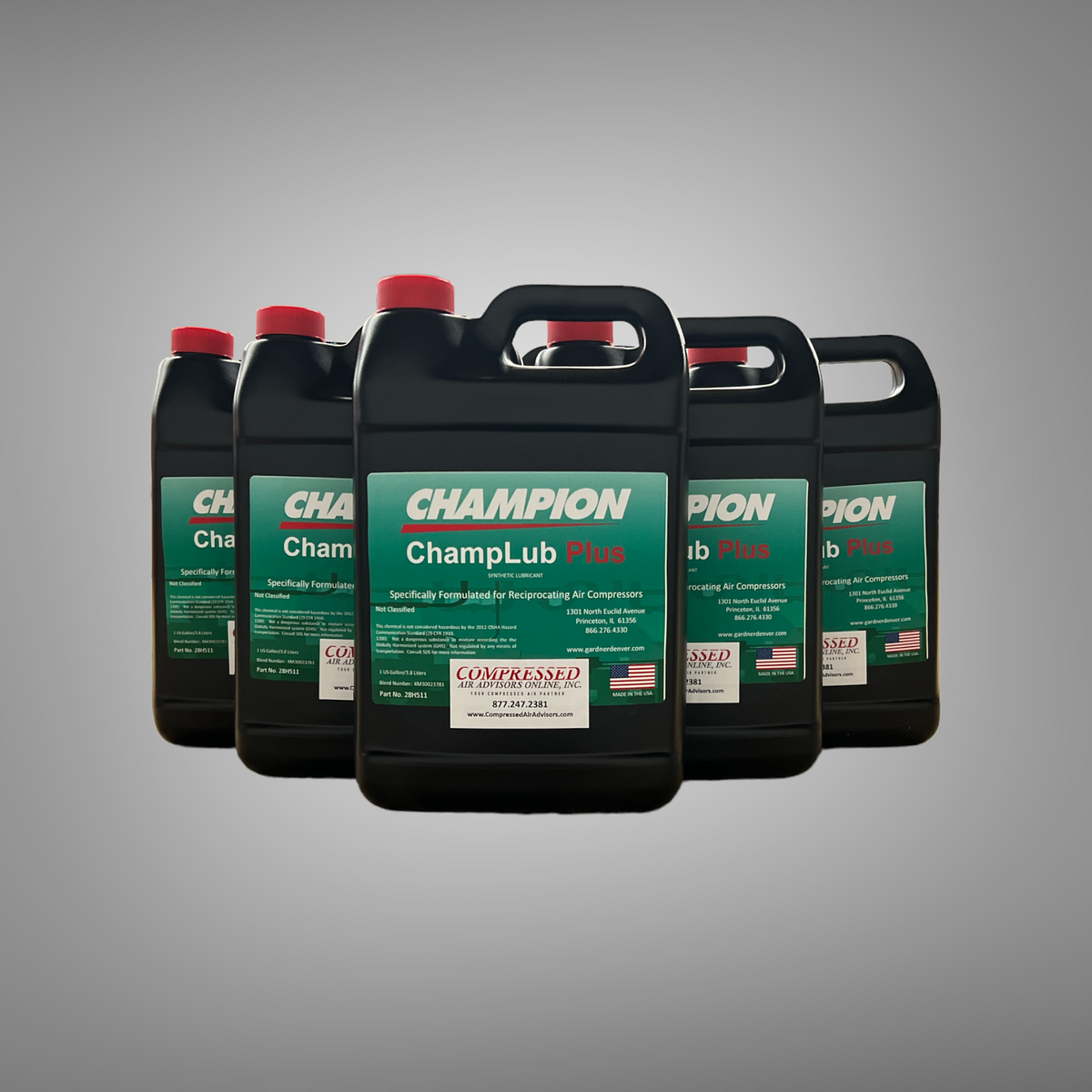 ChampLub Synthetic Plus Compressor Oil | Replace ChapLub Synthetic | QT ...