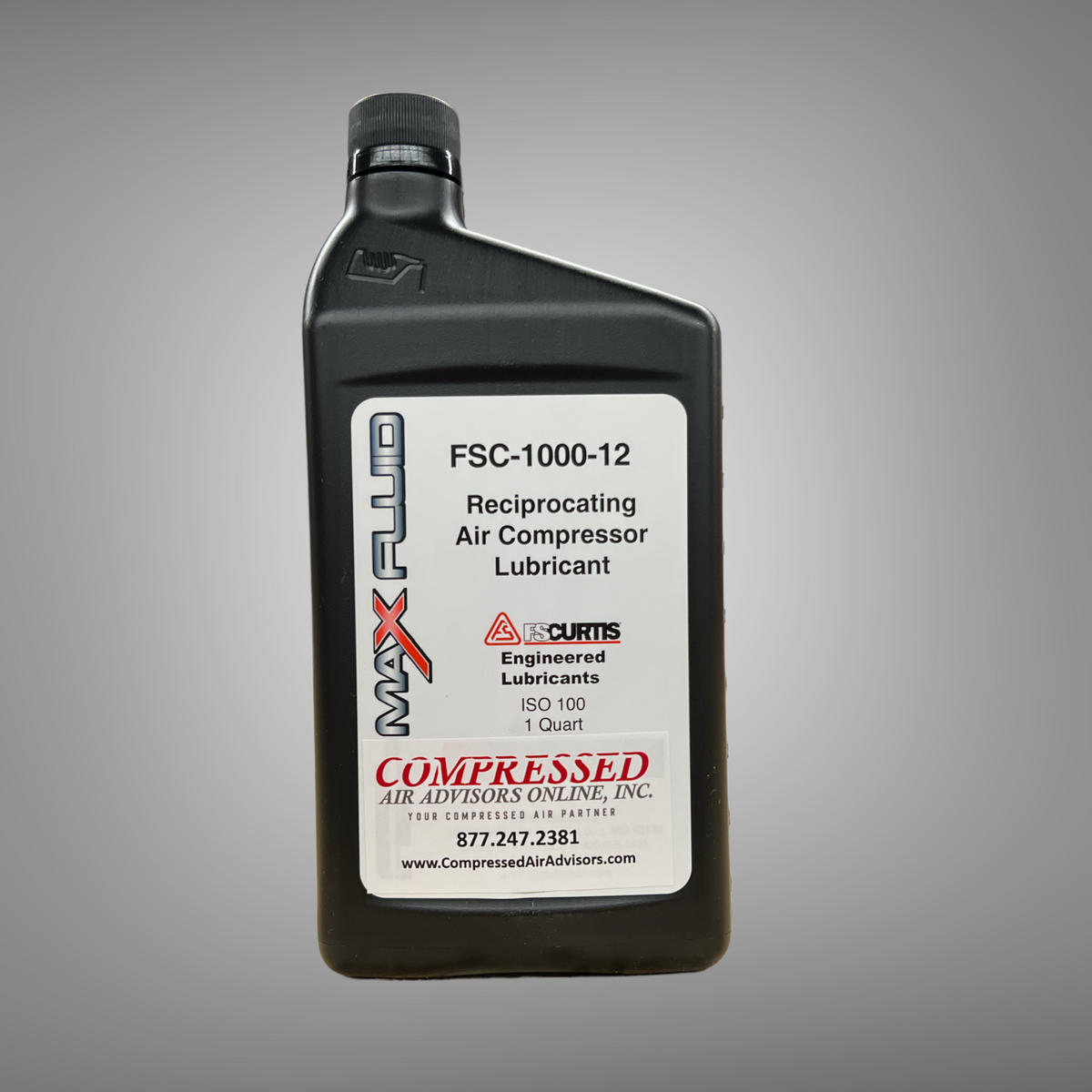 FS-Curits FSC-1000A Reciprocating Air Compressor Oil — Compressed Air ...