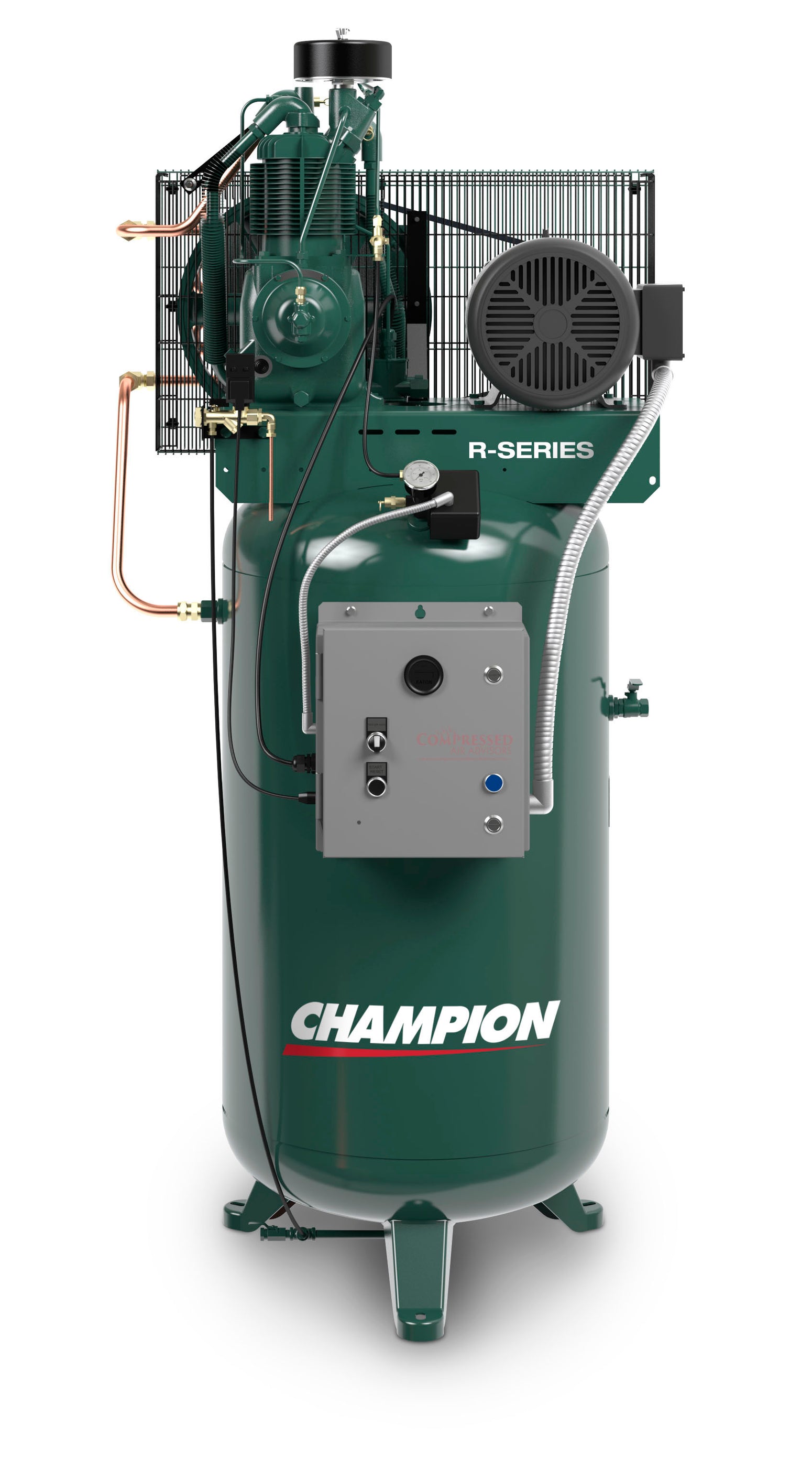 Champion VR7F-8 7.5 HP Vertical Air Compressor | 80 Gallon — Compressed ...