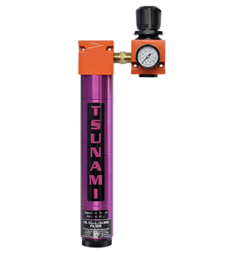 Tsunami Filter Package #7 Coalescing Filter Regulator Unit — Compressed ...