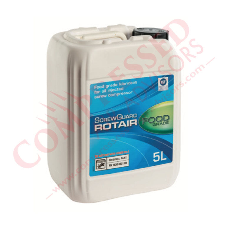 ScrewGuard Rotair Foodgrade 5.28 Gal Air Compressor Lubricant ...